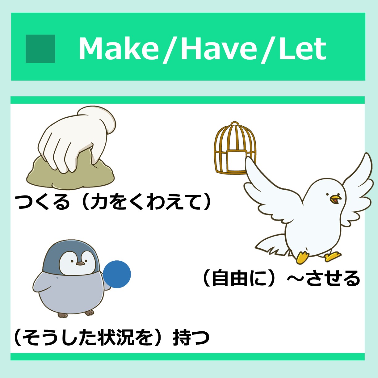 【大人の暗記術】基本動詞×イメージで英語表現が広がる